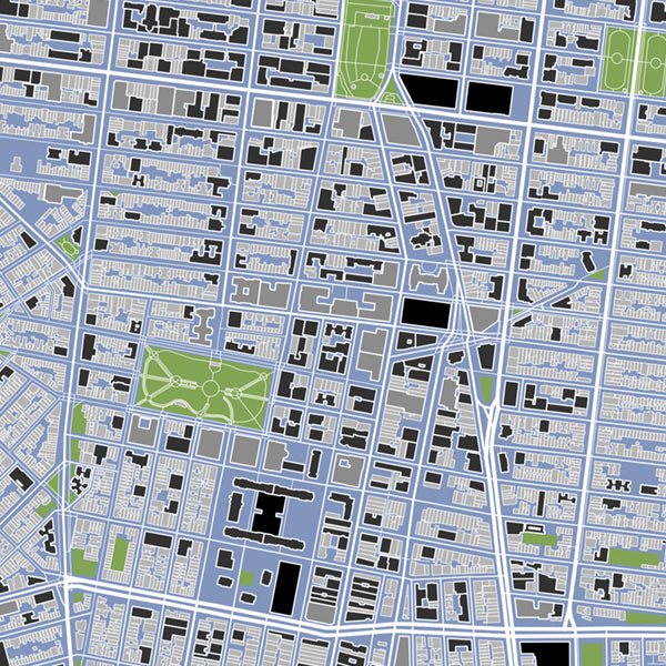 NFT NYC Map ~ Map NFT, Greenwich Village NYC NFT, No. 7 ~ Galeria Rodrigo